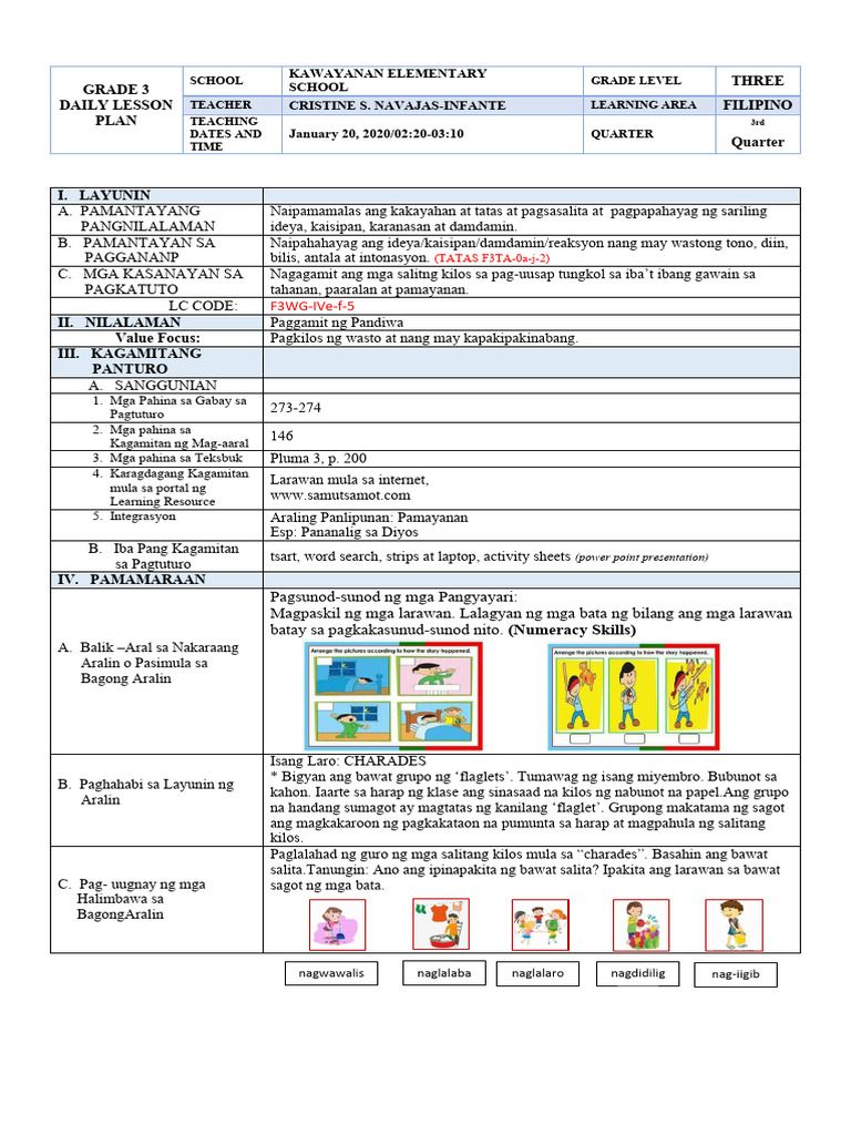 4th - Filipino Final | PDF