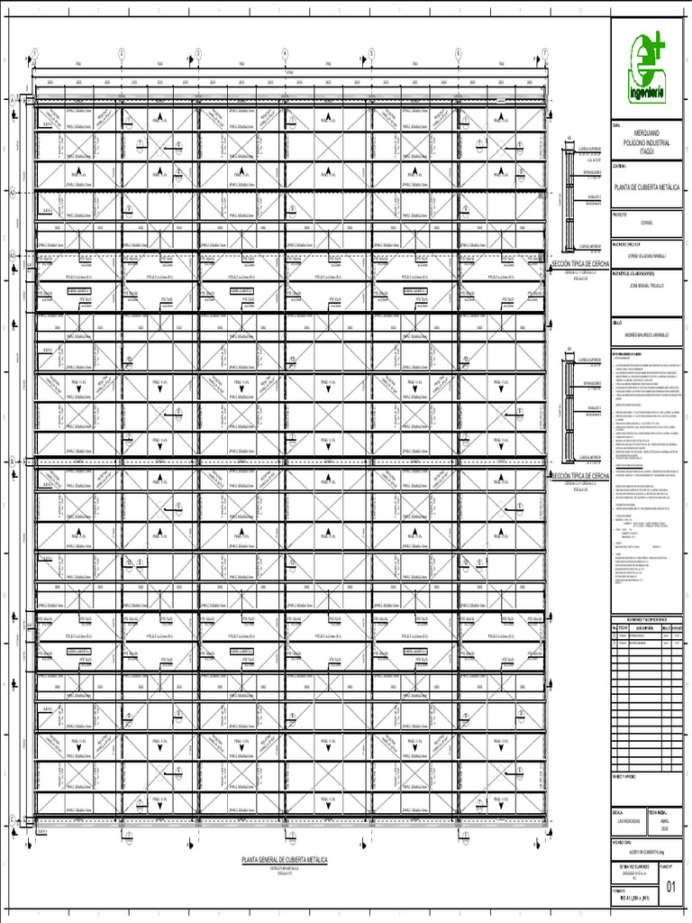 Diseño de Cubierta Metálica | PDF