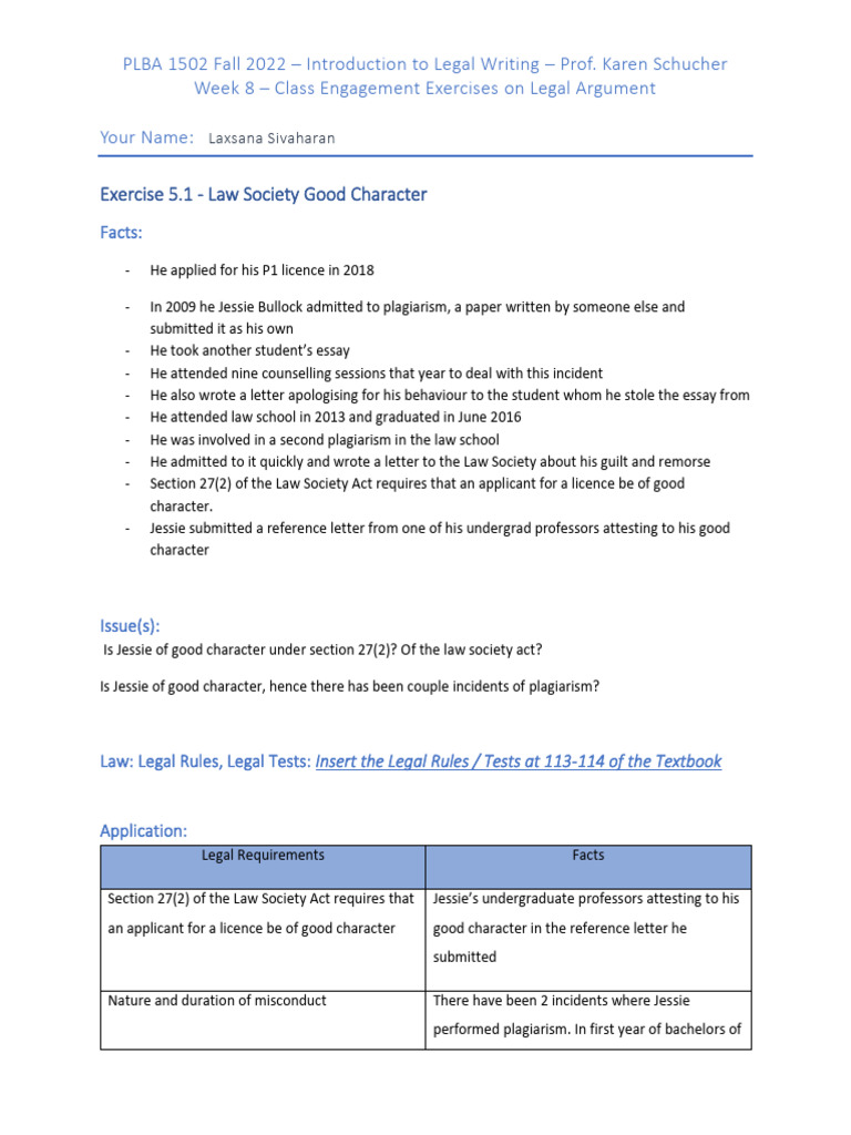 Plba 1502 Fall 2022 Week 8 Class Engagement Exercises 1 Pdf Justice Crime And Violence 