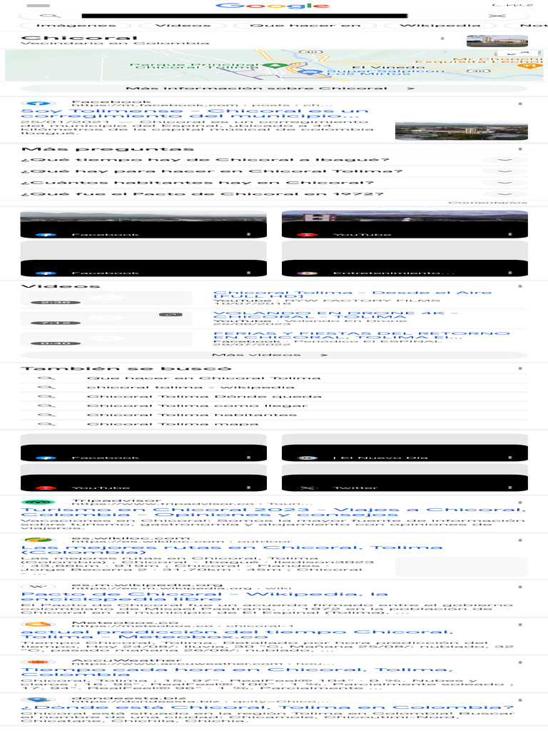 Chicoral Tolima - Buscar Con Google | PDF | Sitios web | web 2.0
