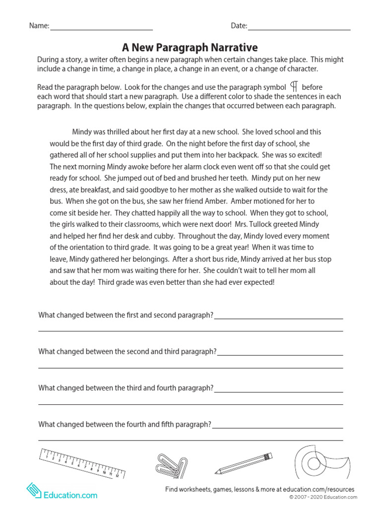 A New Paragraph Narrative | PDF