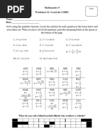 Digital - SAT Math Formula Sheet | PDF | Mathematical Analysis | Algebra