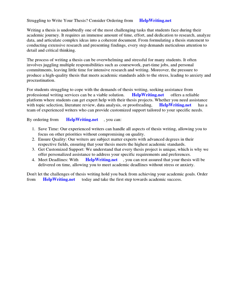 Simple Thesis Title Sample | PDF | Thesis | Essays