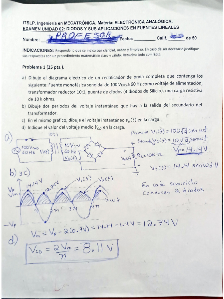 Ea Examen Resuelto Unidad 02 | PDF