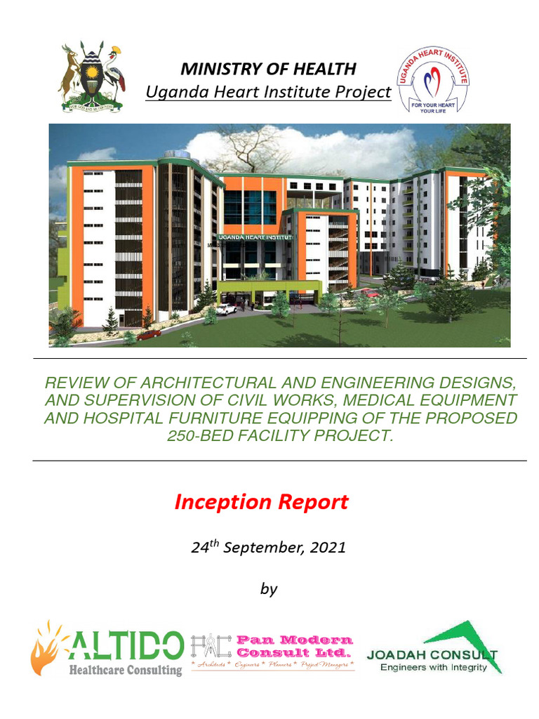 1-Final Inception Report | PDF | Consultant | Risk Management