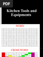 Kitchen Tools and Equipment | PDF | Foods | Baking
