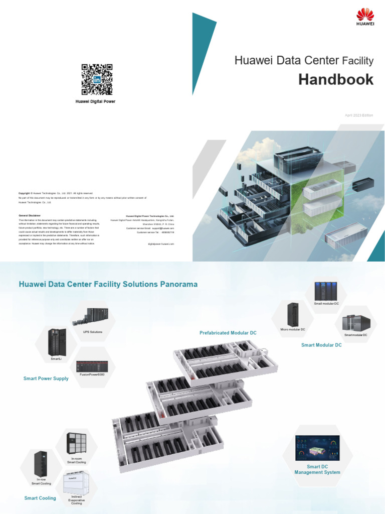 Huawei Data Center Facility Handbook 20230425-1 | PDF | Data Center ...