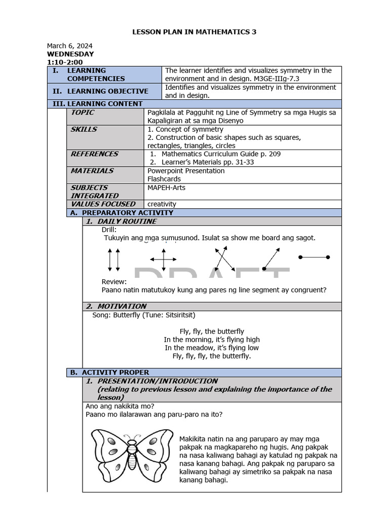 MATH DLP Q3 WEEK 6 Day 3 | PDF