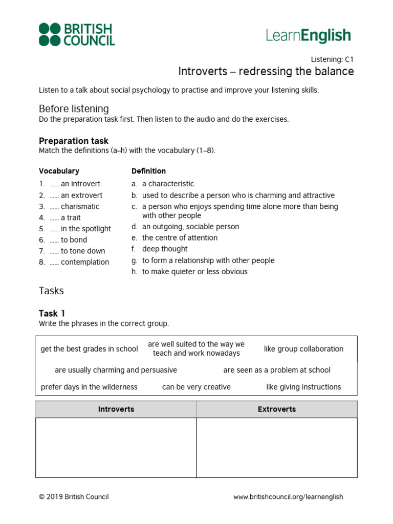 Journal 1 Introvert | PDF | Extraversion And Introversion | Cognitive Science