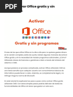 Seriales para Office 2016 | PDF | Microsoft Office | Software de oficina