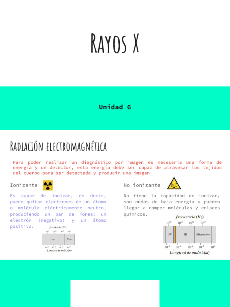 Rayos X | PDF | Rayo X | Electrón