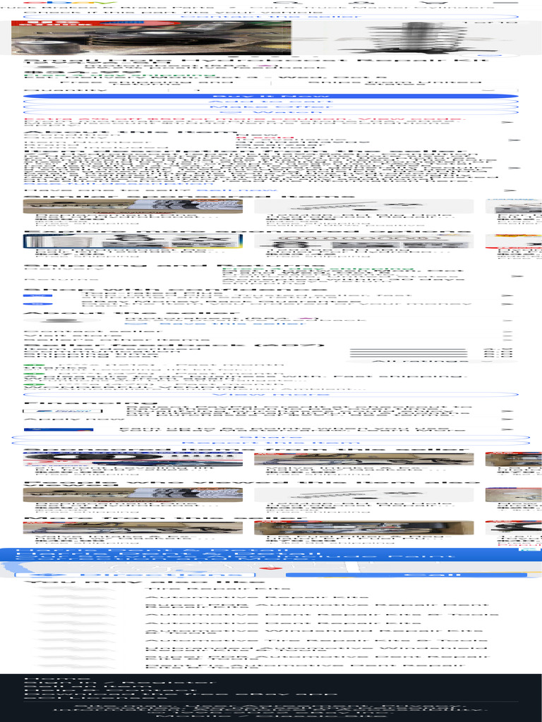 Small Hole Hydroboost Repair Kit 129496-SH EBay | PDF | Chevrolet ...