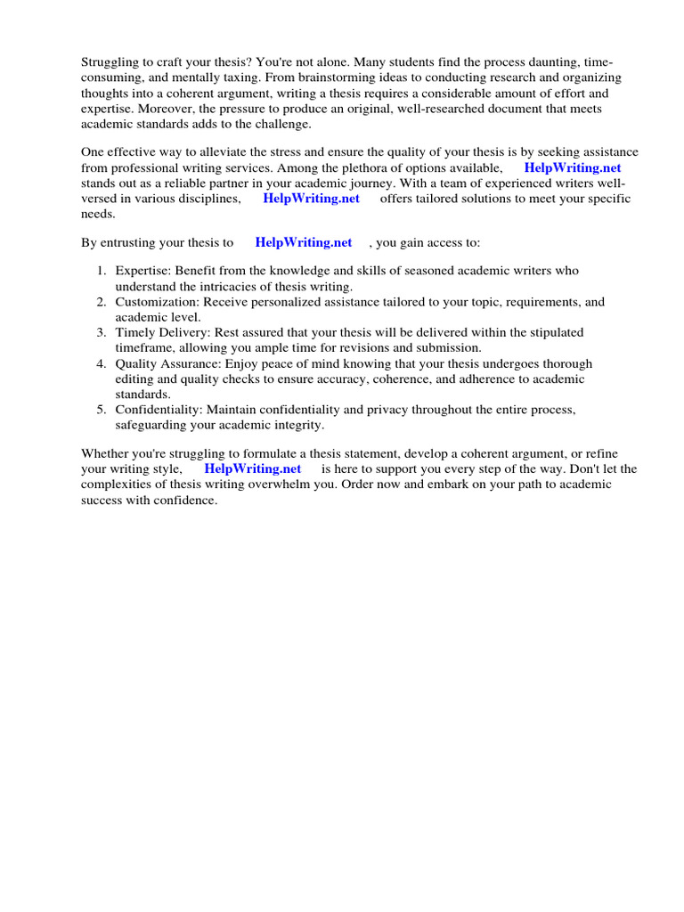 Topic Sentence Thesis Outline | PDF | Essays | Thesis