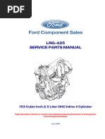 Lrg425-Parts Manual 2.5L Ford | PDF | Piston | Engines