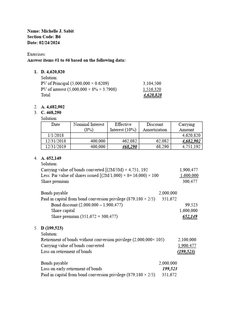 Document (1) (10) | PDF | Bonds (Finance) | Book Value