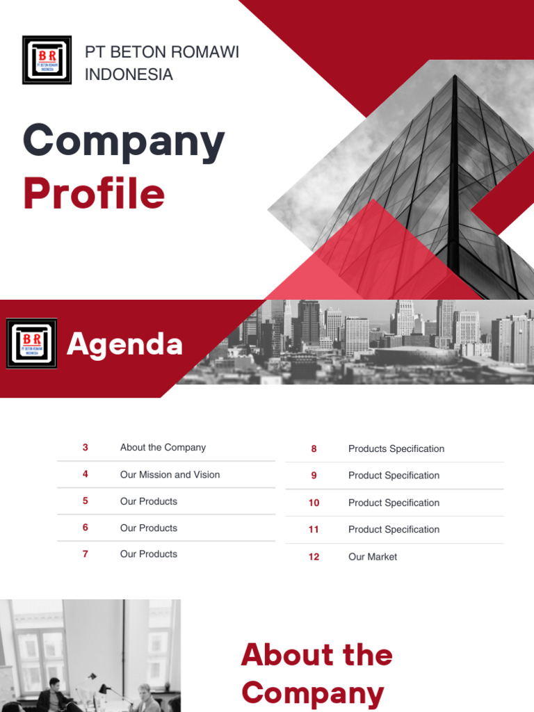 Company Profile PT Beton Romawi Indonesia | PDF | Bisnis | Hukum