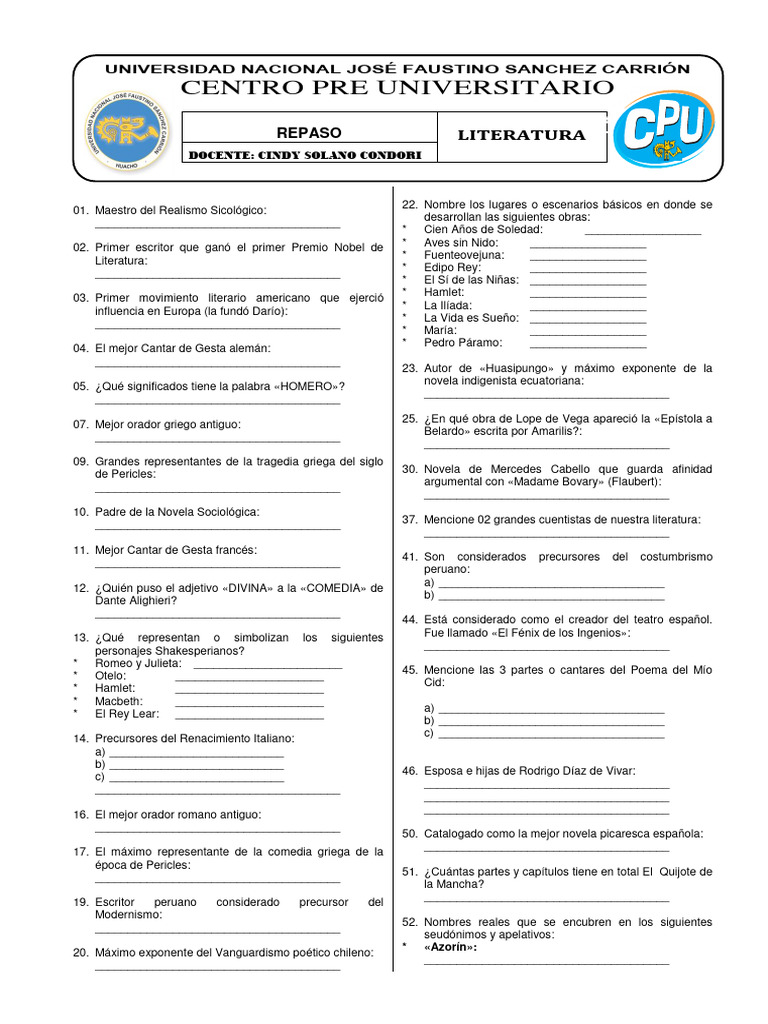REPASO Final CPU | PDF