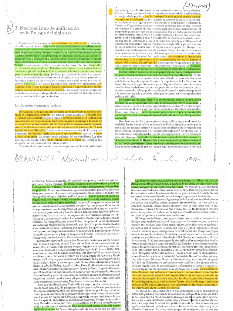 Breuilly - Nacionalismo y Estado | PDF