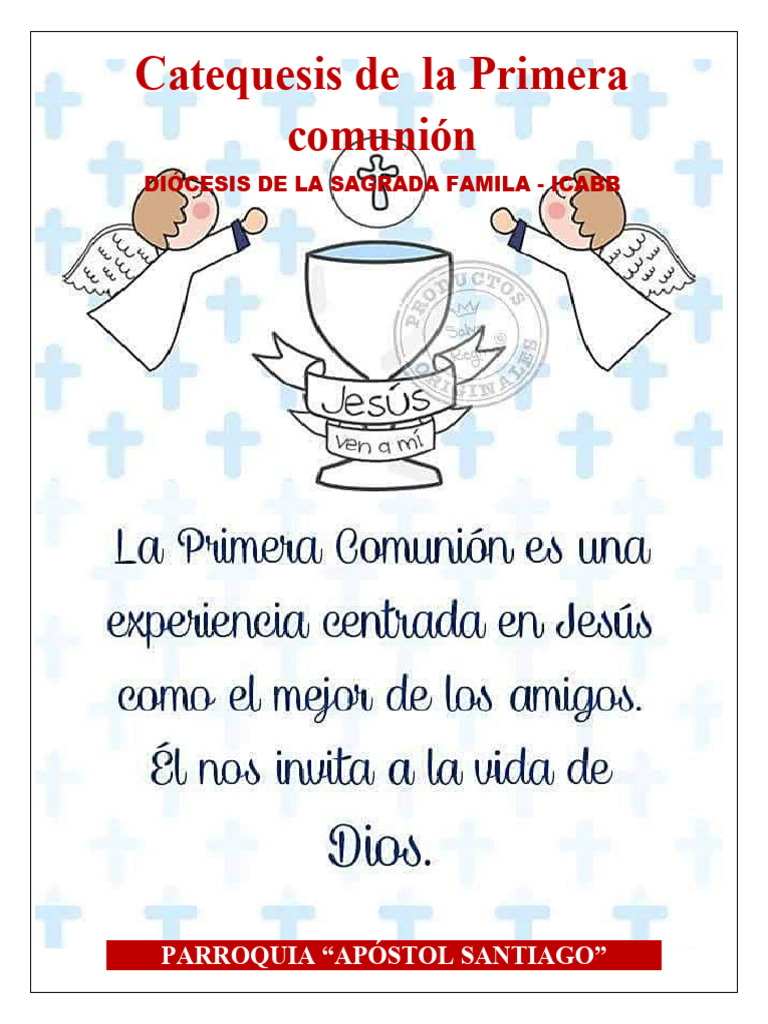 Catequesis de La Primera Comunión - CARATULA | PDF