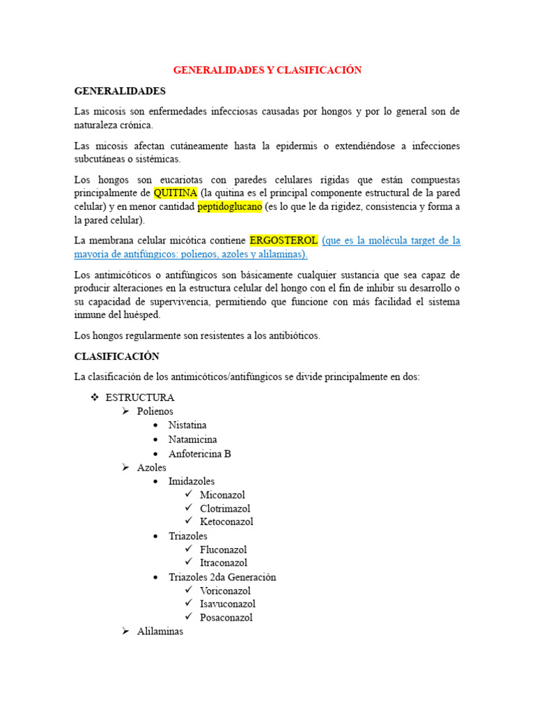 Generalidades y Clasificación - Tavaborol | PDF | Química medicinal ...