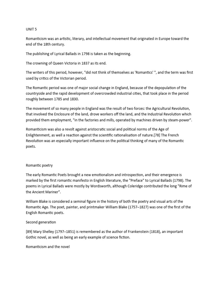 Resumen | PDF | Frankenstein | Romanticism