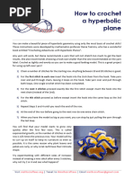 Mathematics in Knitting | PDF | Mathematics | Knitting