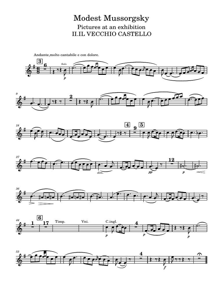 Mussorgsky | PDF