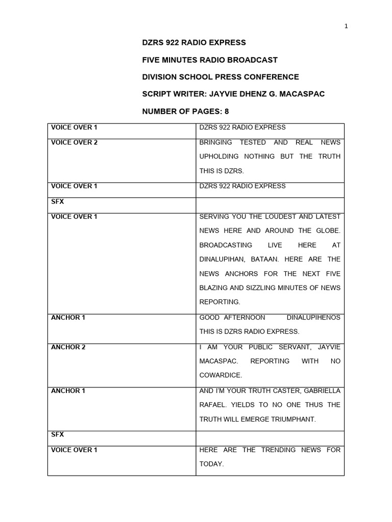 Radio Broadcasting English | PDF | Public Sphere | Entertainment
