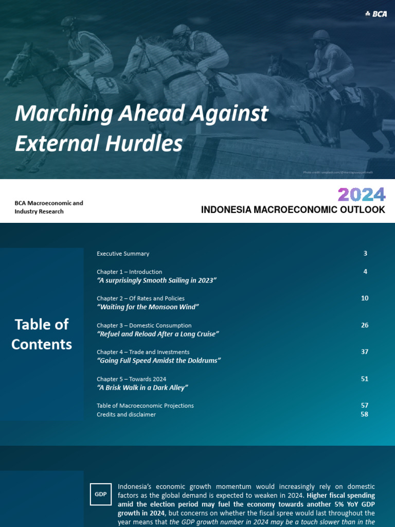 2024 Indonesia Economic Outlook Marching Ahead Against External Hurdles ...