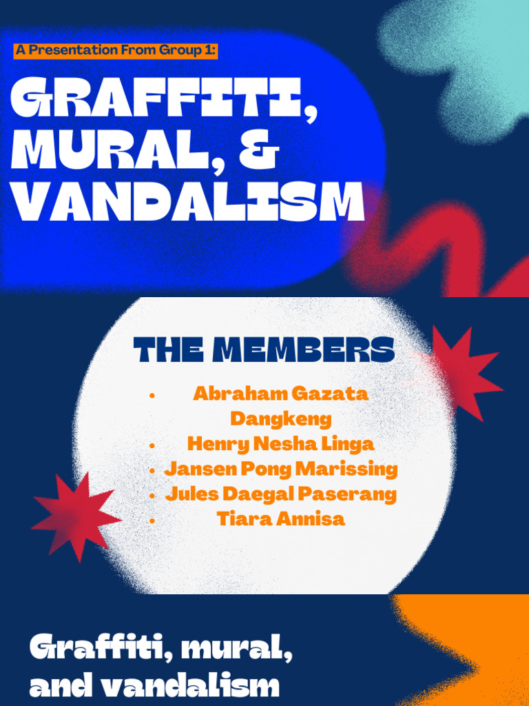 Exploring Urban Expression Graffiti Art Education Presentation in Blue ...