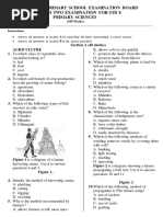 Primary Science PSLCE Past Papers | PDF | Agriculture | Vegetables