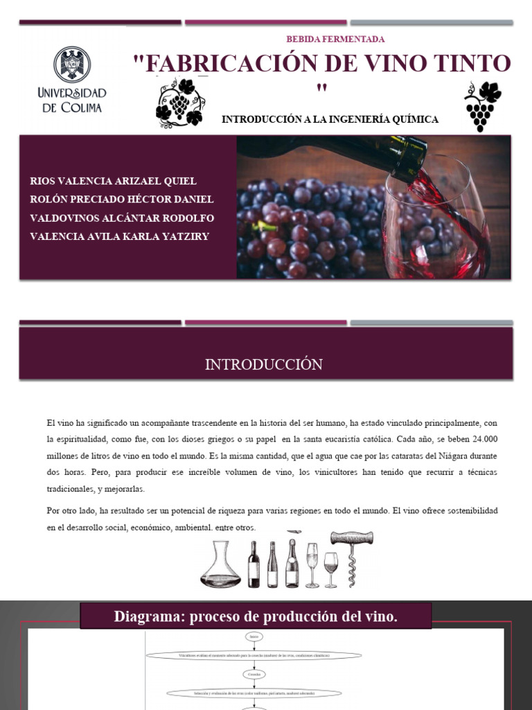 Elaboración Del Vino | PDF | Vino | Uva