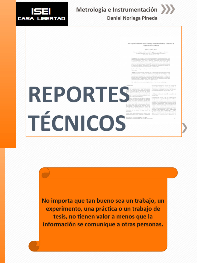Reporte Tecnico | PDF | Sumario abstracto) | Science