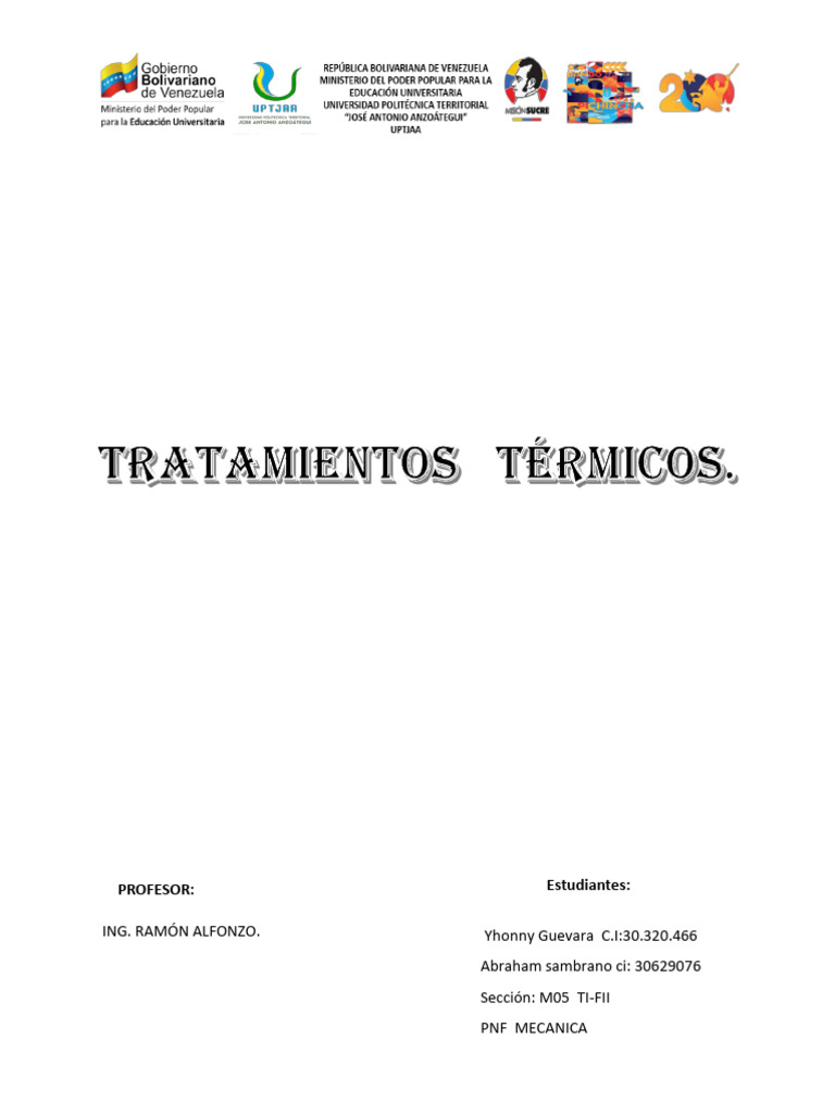 Tratamientos Termicos M05 | PDF