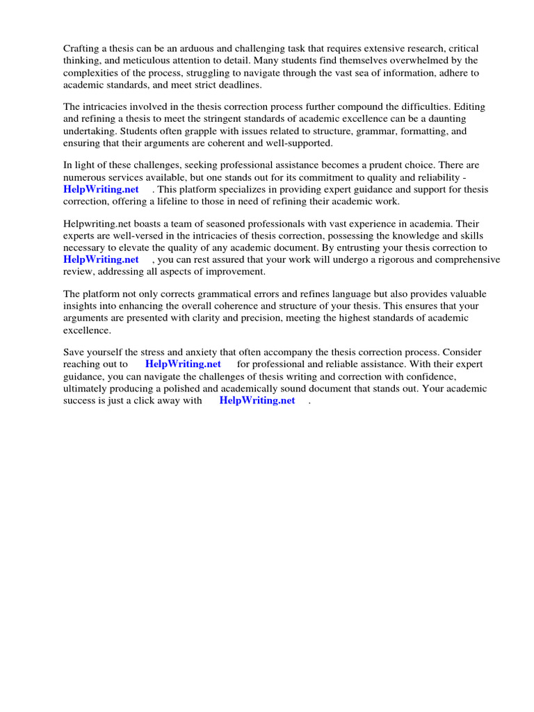 Eui Thesis Correction | PDF