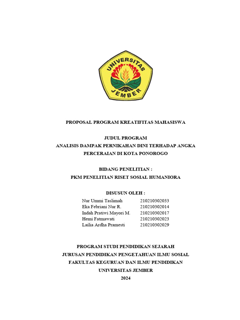 PKM RSH Analisis Hukum New | PDF
