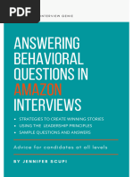 Amazon Interview Questions by Leadership Principles | PDF | Leadership ...