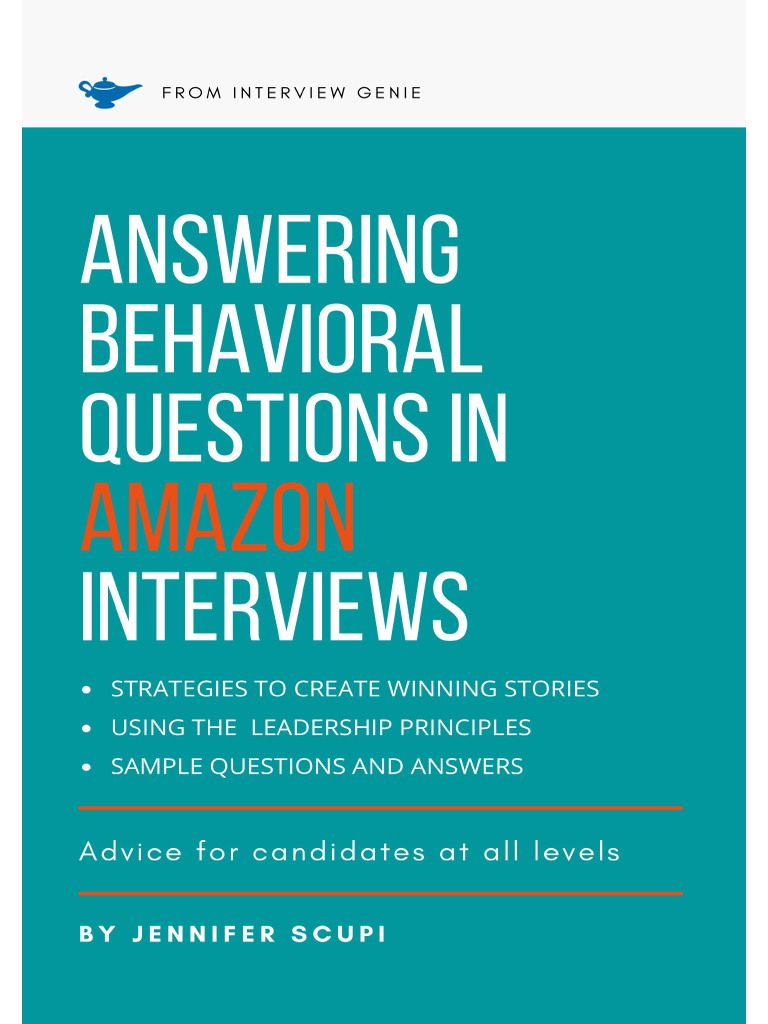 Behaviorial Questions in Amazon Interviews | Download Free PDF ...