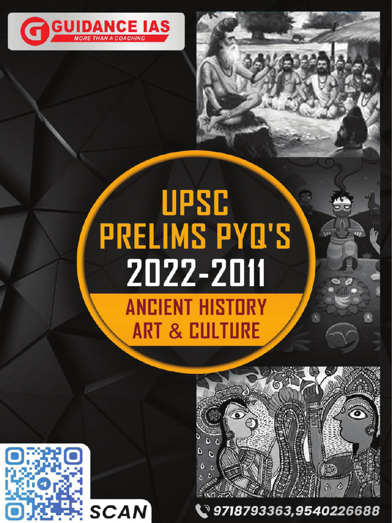 Ancient History & Art and Culture (Prelims PYQs) | PDF | Bodhisattva | Indian Religions