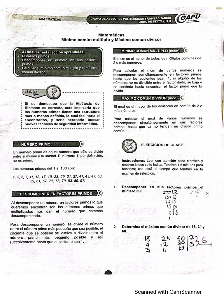 Cuadernillo Estudio UAM | PDF