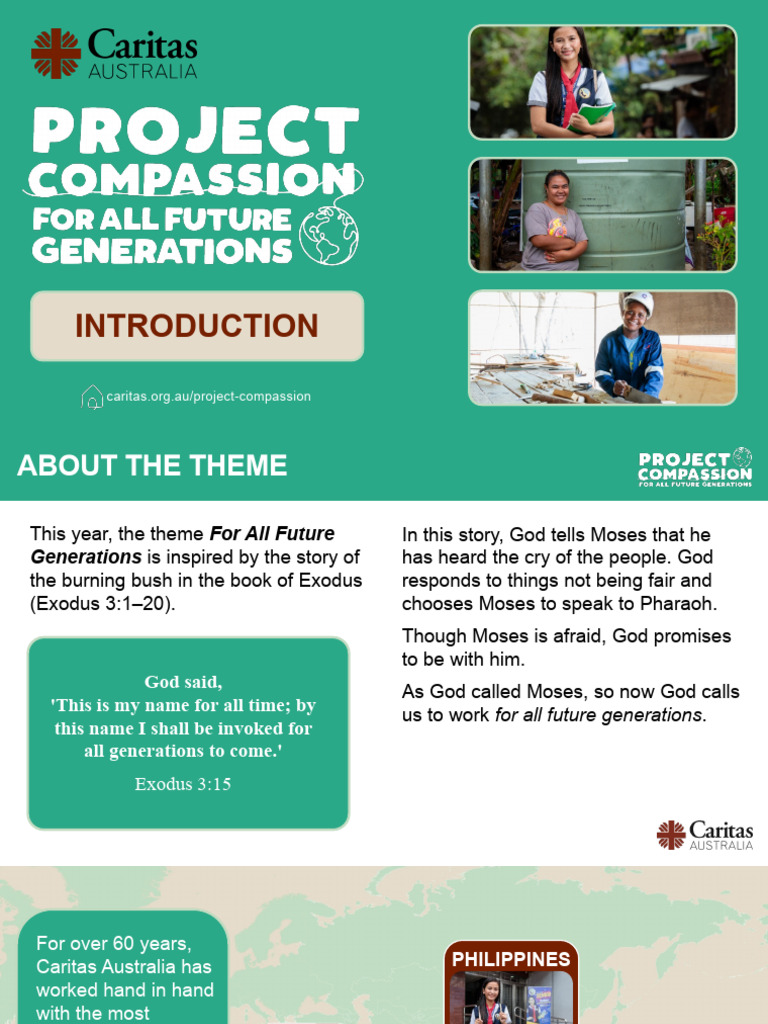 Pc24 Primary Introducing Project Compassion | PDF | Book Of Exodus | Moses