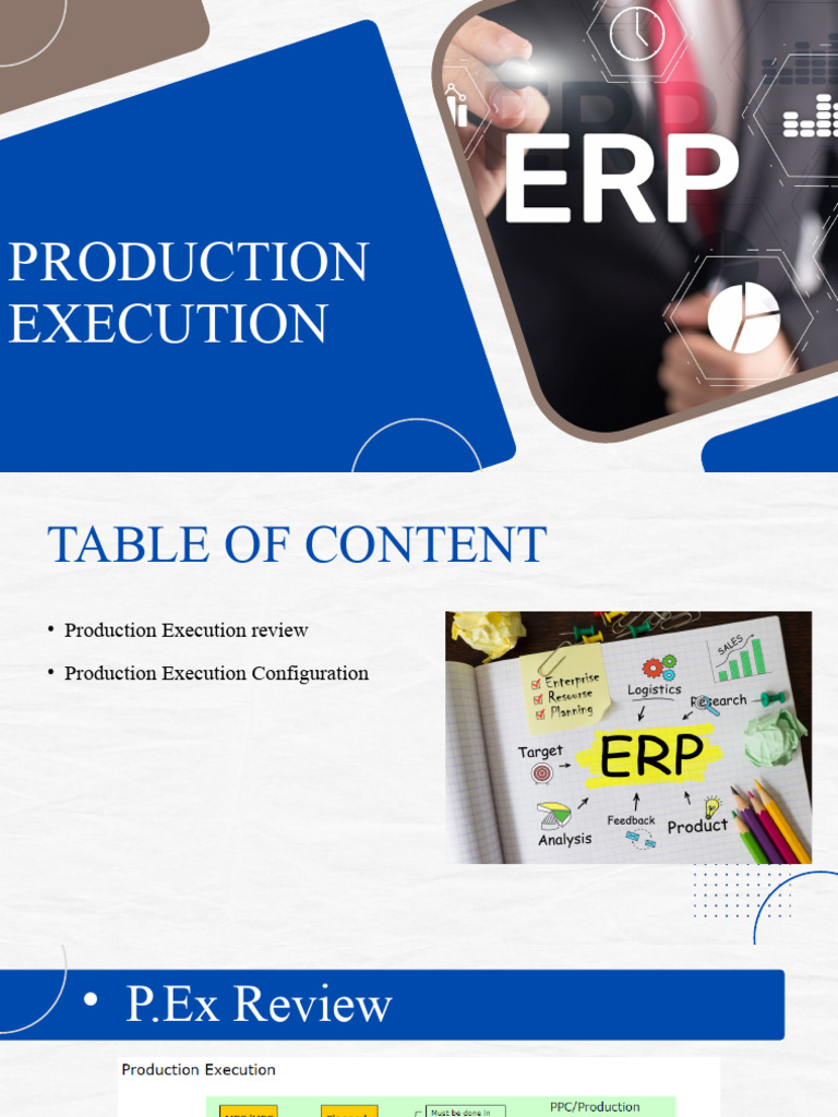 Production Execution Seminar | PDF