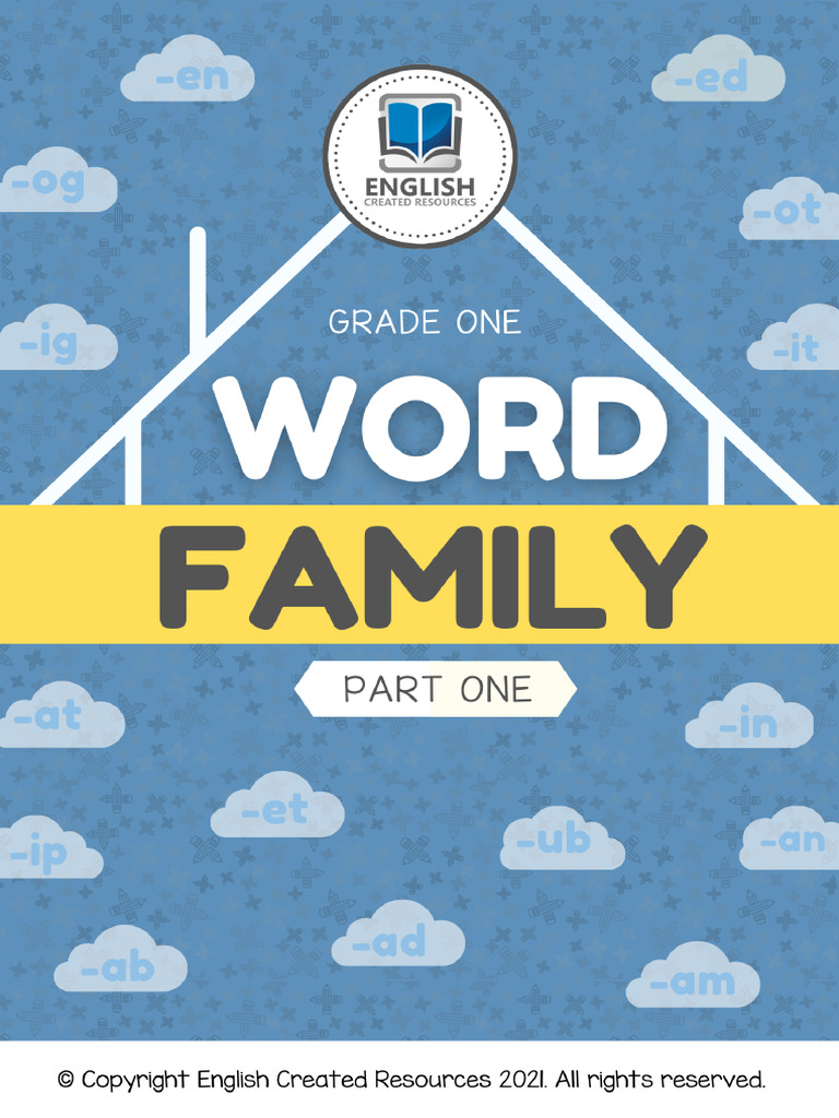 1_Word Family Part 1 | PDF