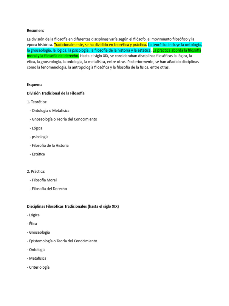 Filo | PDF | Conocimiento | Science