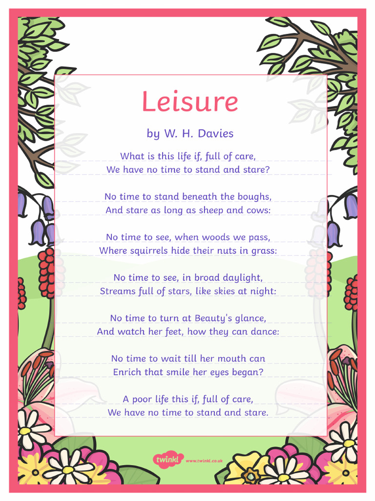 Leisure KS2 Handwriting Poems | PDF