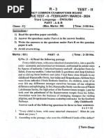 Udvash Hsc Eng 1st Model Test Question With Answer 2025 (8 Set) | PDF ...