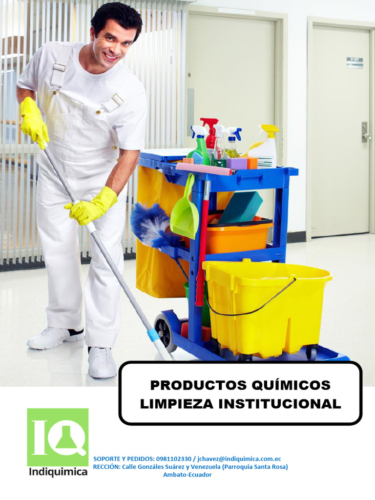 Catalogo Indiquimica Limpieza 2020 Mayo | PDF | Agua | Solubilidad