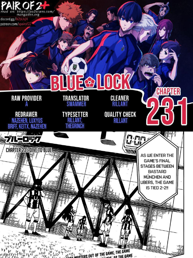 Blue Lock CH - 231 | PDF