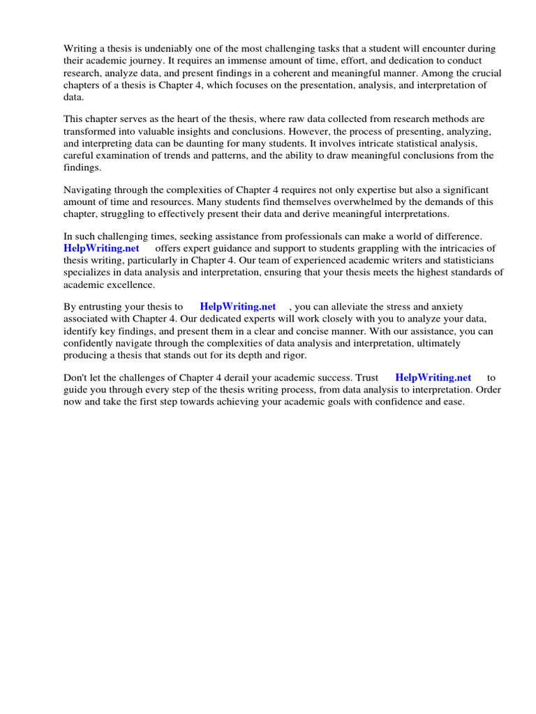 Chapter 4: Data Analysis and Interpretation | PDF | Statistics | Data