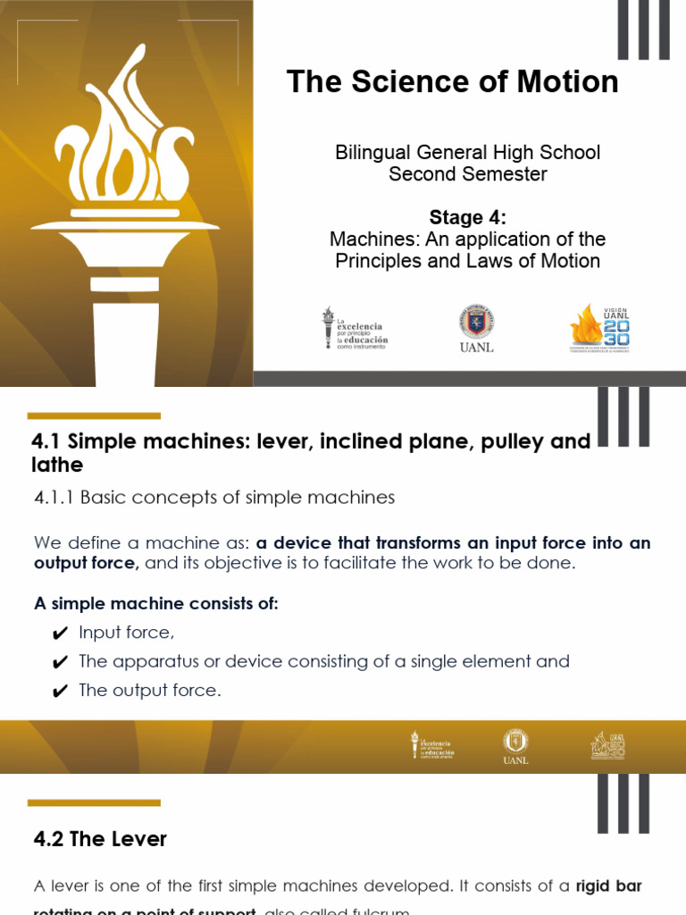 Understanding Simple Machines in Motion | PDF | Lever | Machines